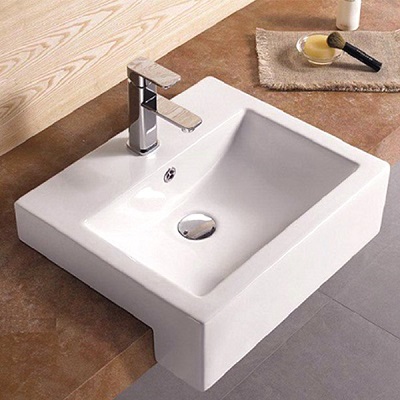 Semi-Recessed Basins